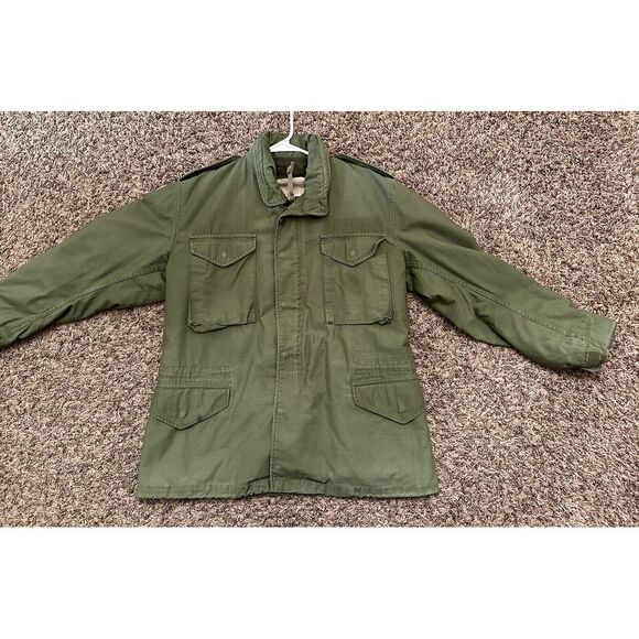 U.S. Army | Jackets & Coats | Vintage Us Army M65 Coat Mans Cold ...